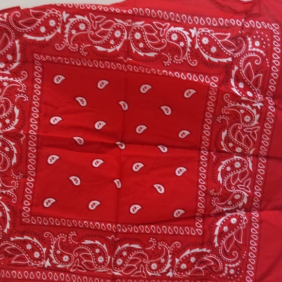 Accessories | Vintage Bandana Red Bandana | Poshmark